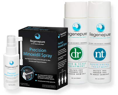 Men's Minoxidil Spray 5% Hair Regrowth Treatment | Minoxidil Spray